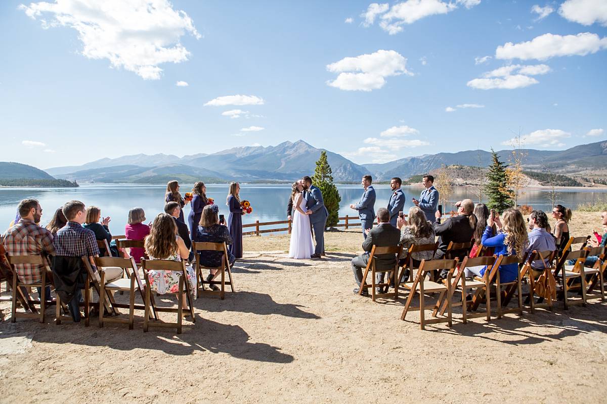 Lake Dillon Wedding at the Marina Park Pavilion - nicholeemerson.com